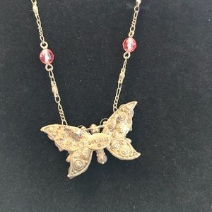 Sorrelli | Jewelry | Vintage Sorrelli Pink Butterfly Necklace | Poshmark